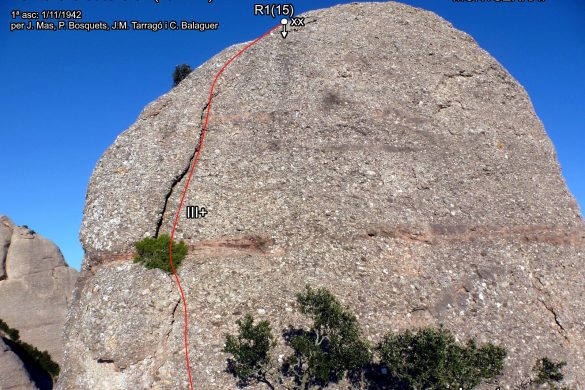 Normal al Martell (Montserrat) – Roca Calenta